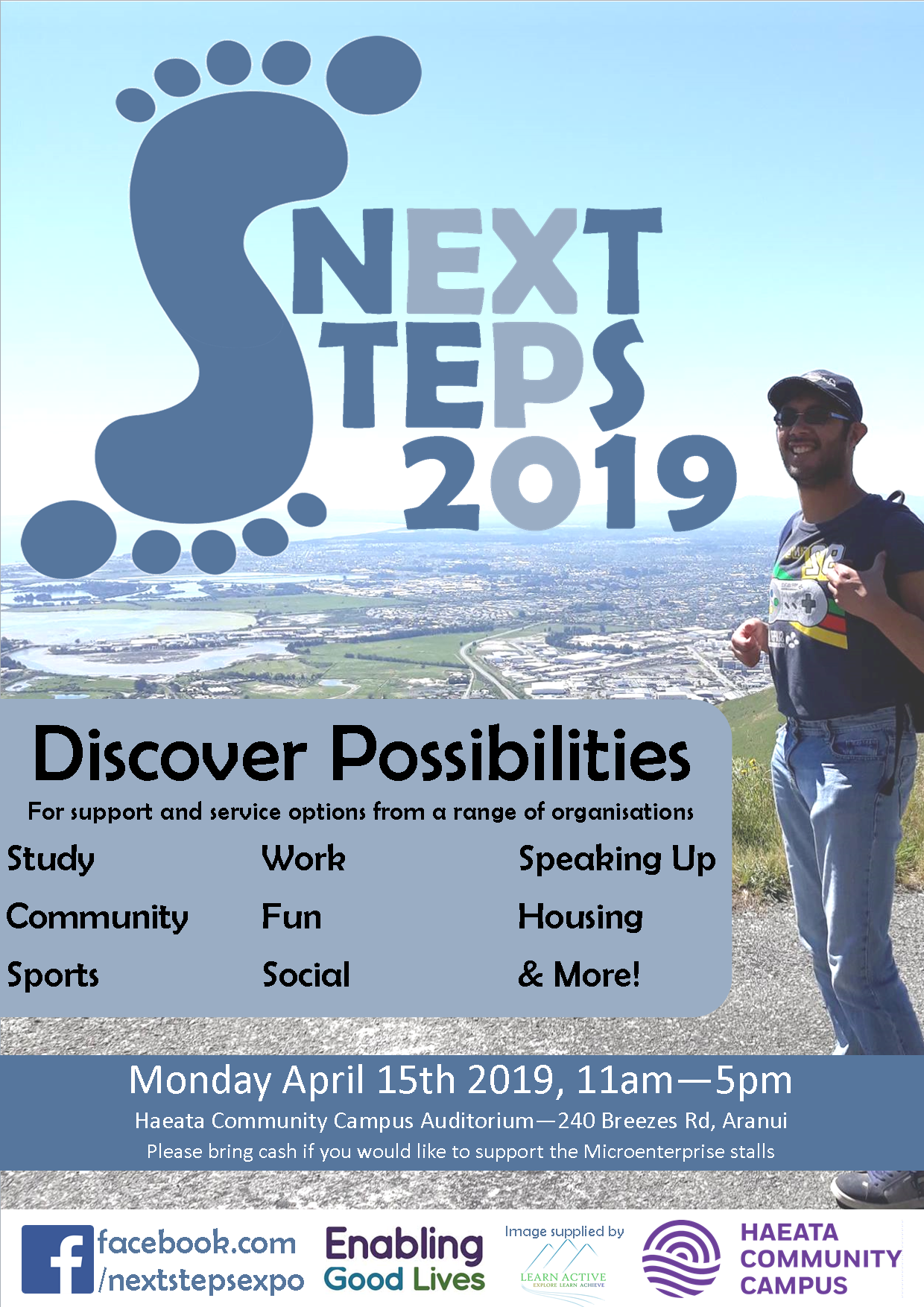 Next Steps Expo 2019!! - Enabling Good Lives